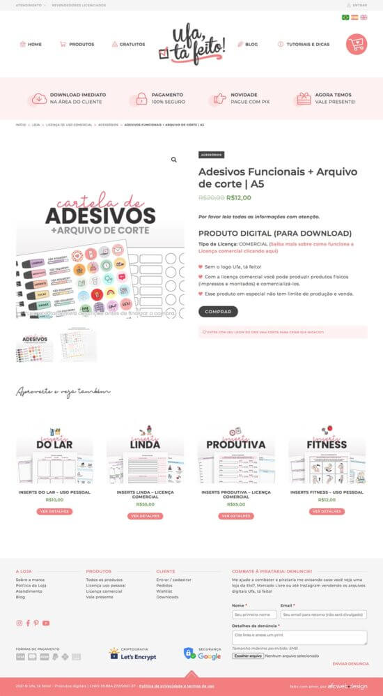 Ufa, tá feito! | AFC Web Design