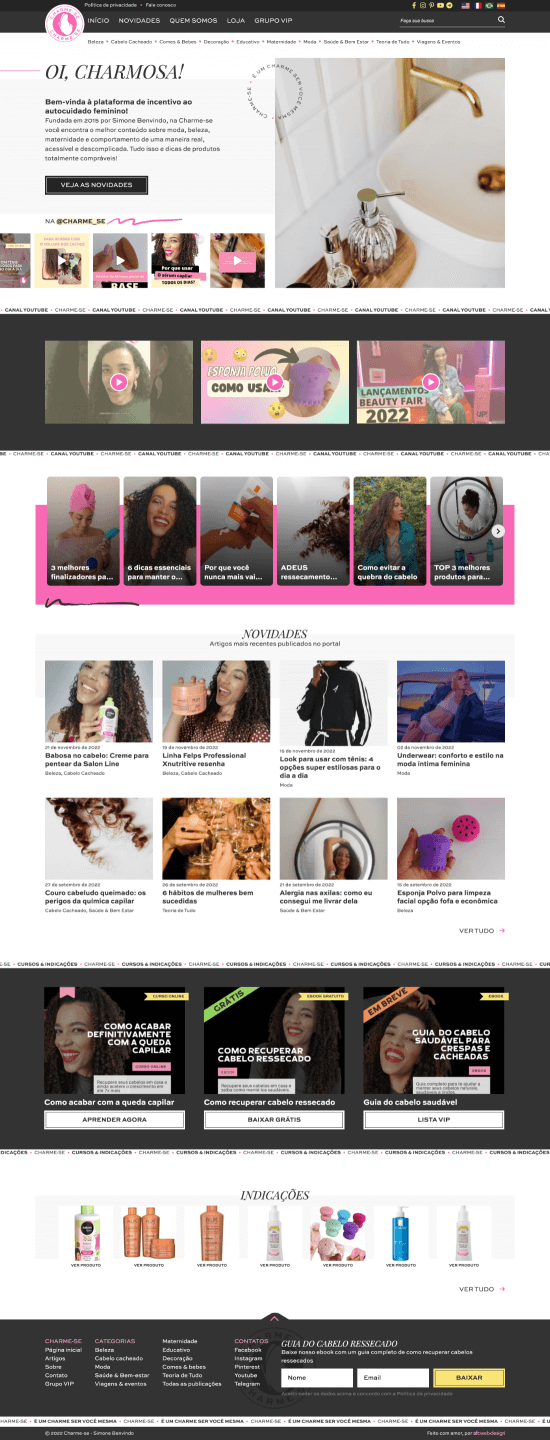 Charme-se | AFC Web Design