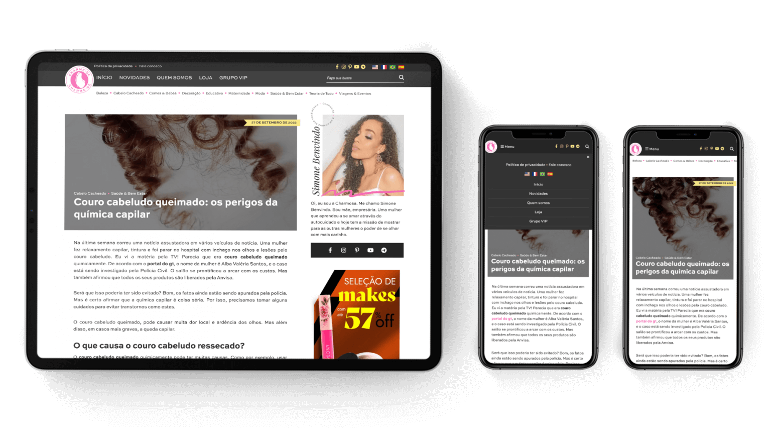 Charme-se | AFC Web Design